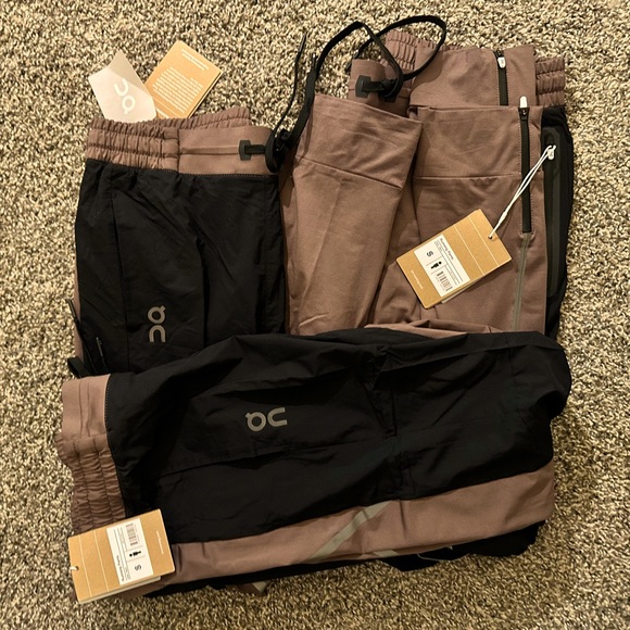 On Running | Pants | On Running Brand New Grape Colors Running Pants ...